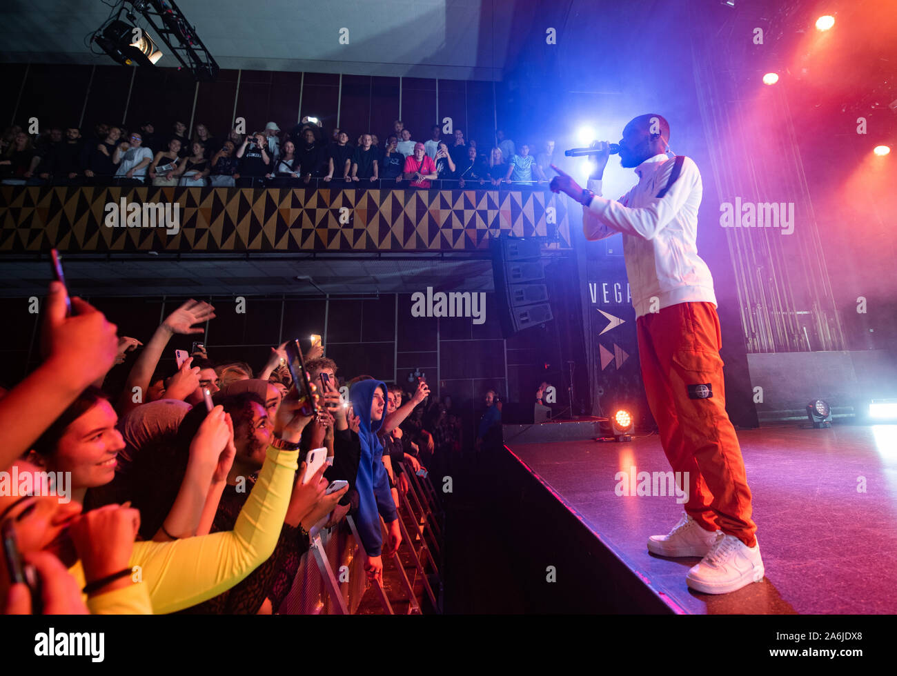 Copenhagen, Denmark. 25th, October 2019. The English singer and rapper ...