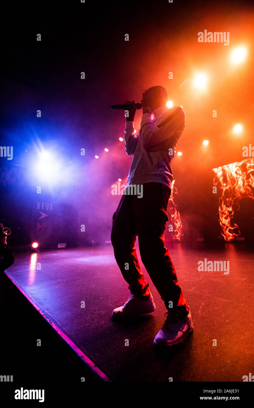 Copenhagen, Denmark. 25th, October 2019. The English singer and rapper ...