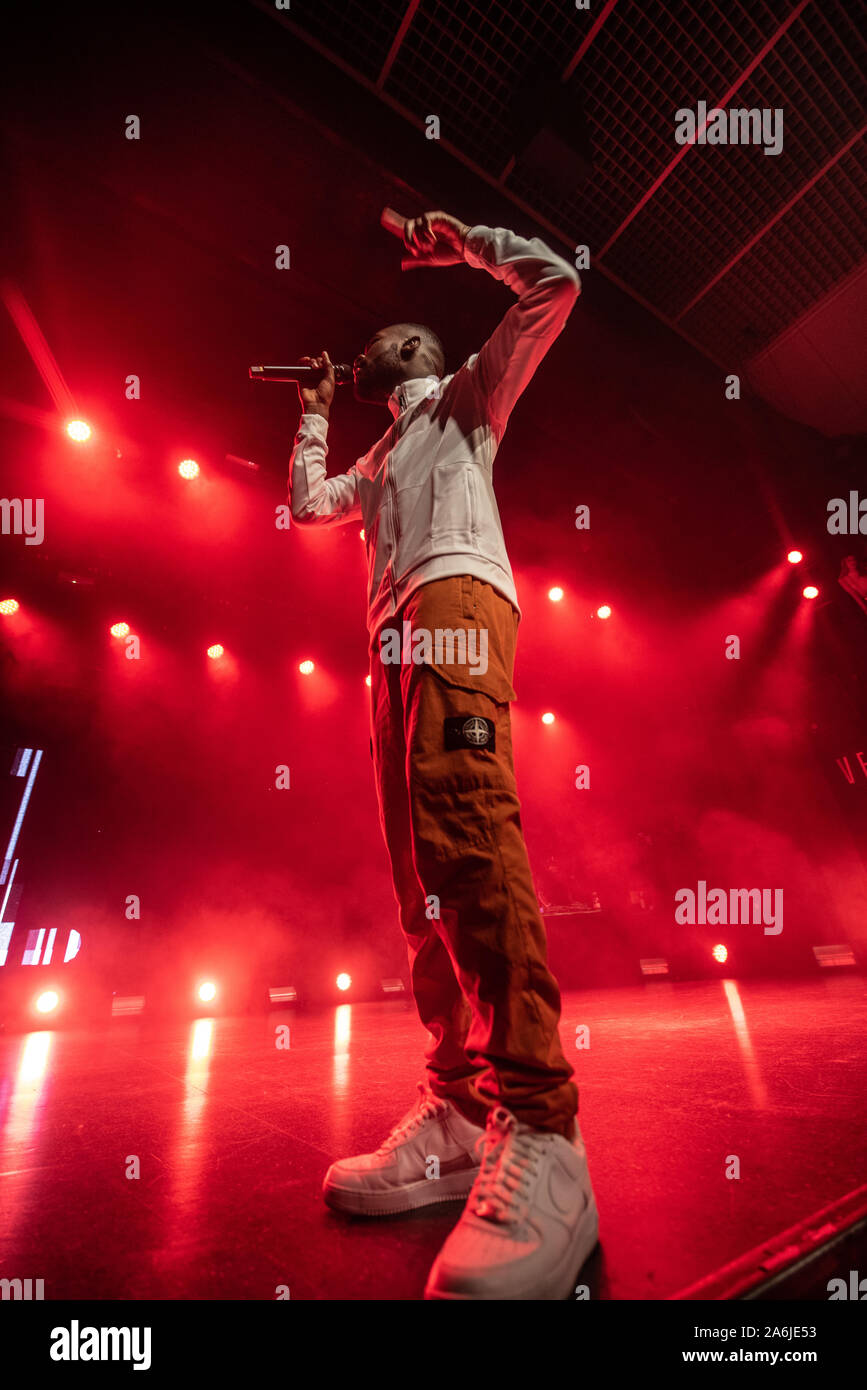 Copenhagen, Denmark. 25th, October 2019. The English singer and rapper ...