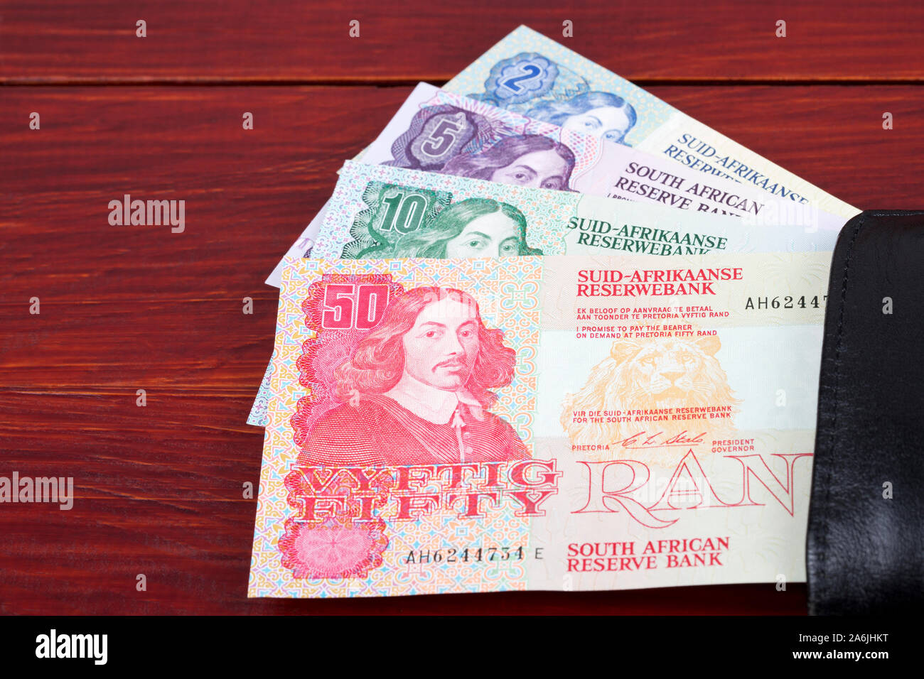Old south african rand notes hi-res stock photography and images - Alamy