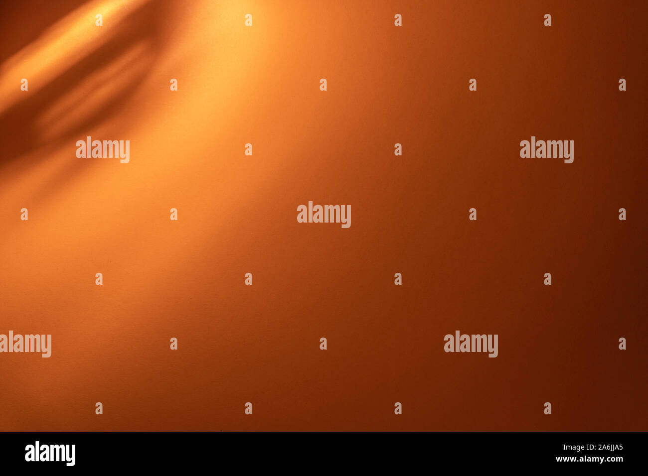 Gradient orange colored paper background. Overlay effect for photo ...