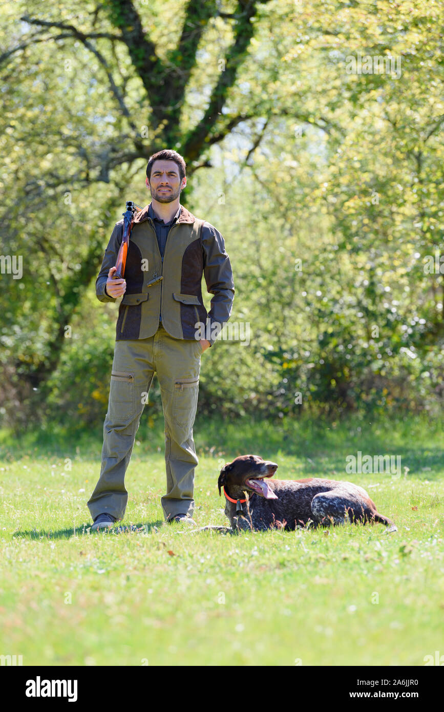 Dog with collar and license hi-res stock photography and images - Alamy