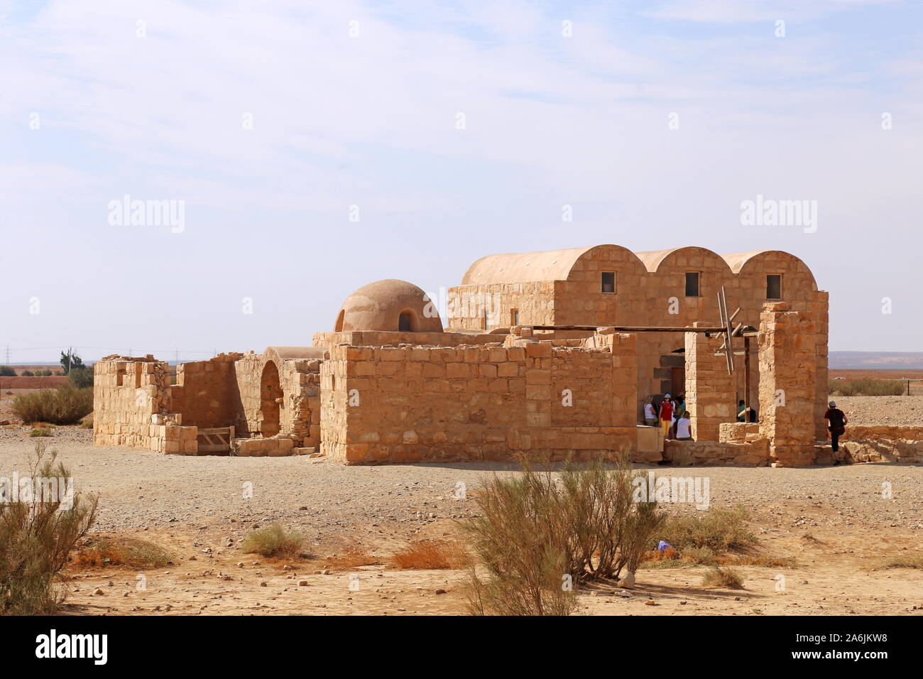 Qusayr (or Quseir) Amra, Umayyad period Desert Castle, UNESCO World ...