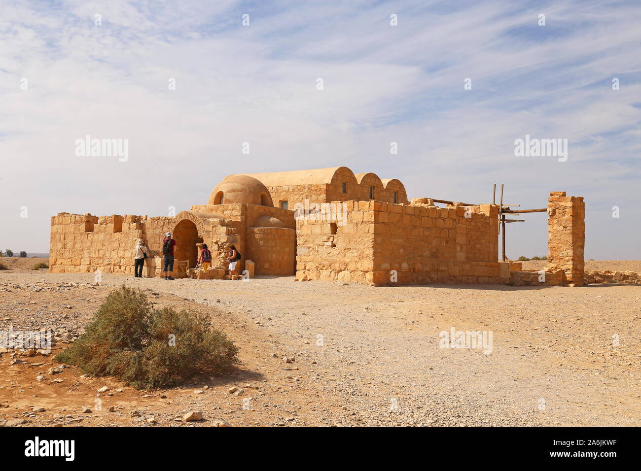 Qusayr (or Quseir) Amra, Umayyad period Desert Castle, UNESCO World ...