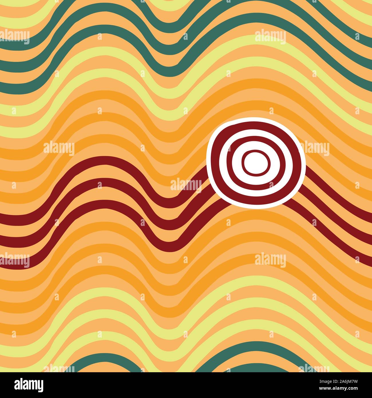 Stylized Landscape Pattern High Resolution Stock Photography and Images ...