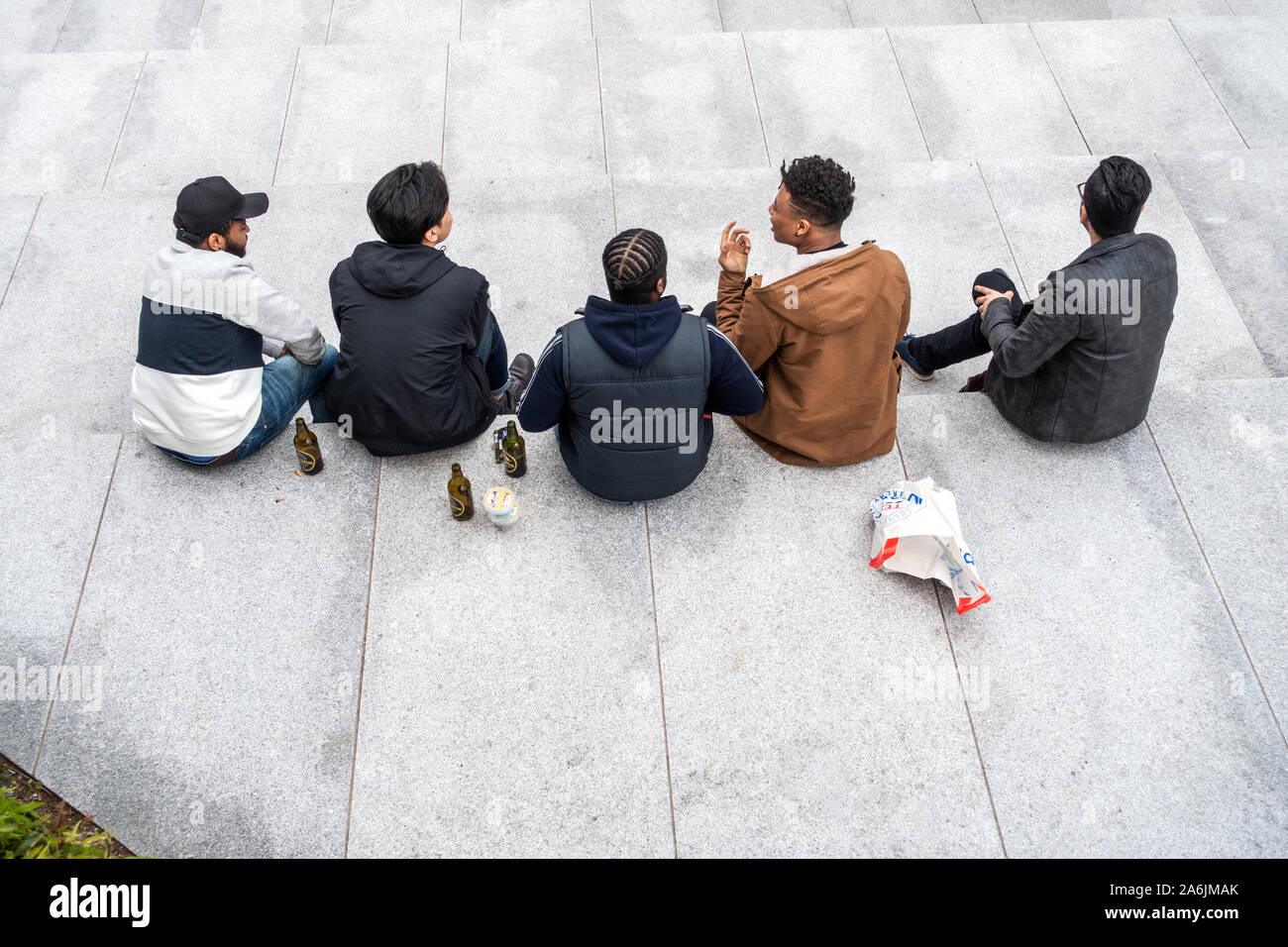 looking at people from above Stock Photo - Alamy