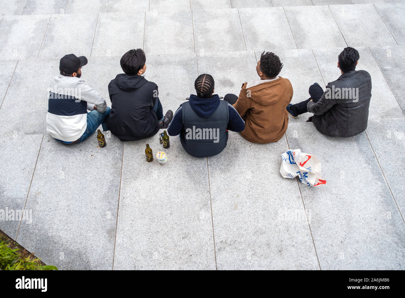 looking at people from above Stock Photo - Alamy