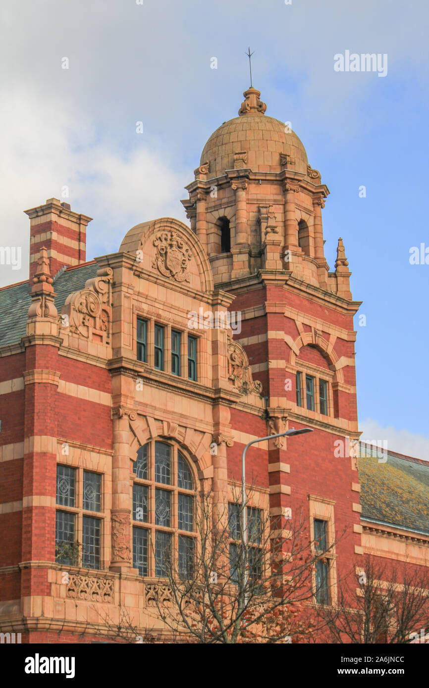 UK Barrow-In-Furness, Cumbria. The Nan Tait centre, Abbey Road. A grade ...