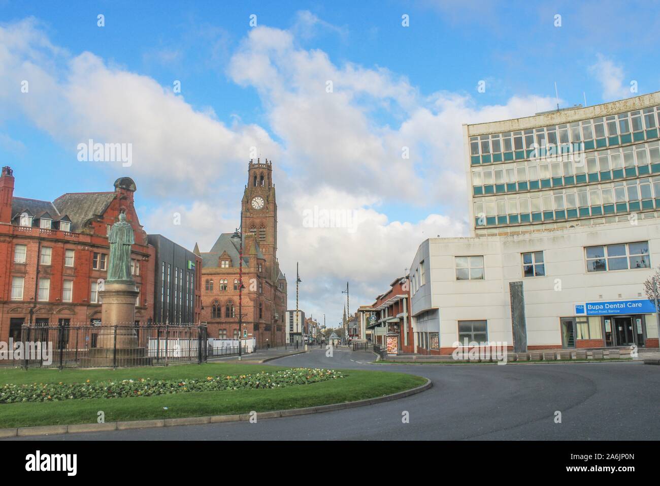 Barrow in furness town centre hi-res stock photography and images - Alamy