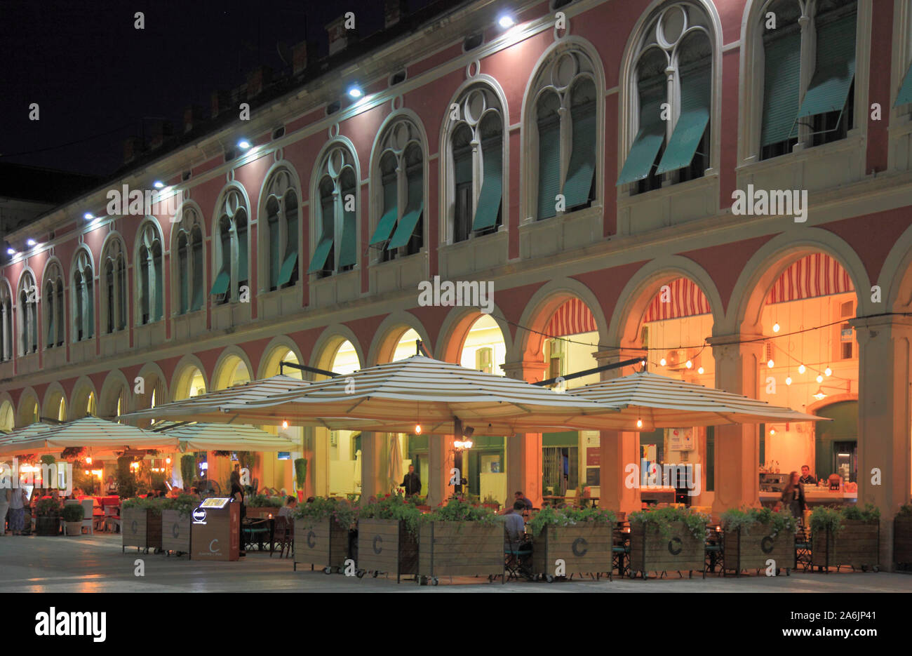 Croatia, Split, Trg Republike, Republic Square Stock Photo - Alamy