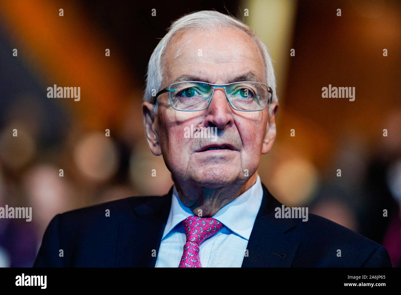 Mannheim, Germany. 27th Oct, 2019. Klaus Töpfer, former Federal ...