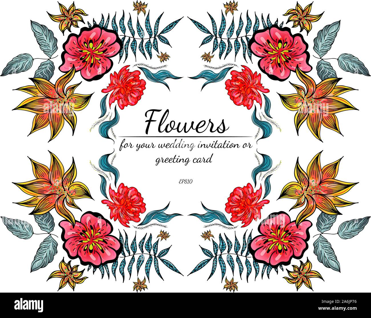 Hawaii wedding traditional Stock Vector Images - Alamy