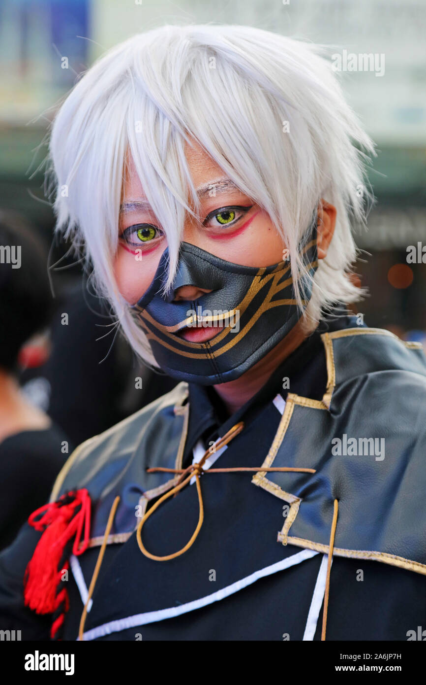 Bangkok, Thailand. 27th October 2019. Participants dressing up as their ...