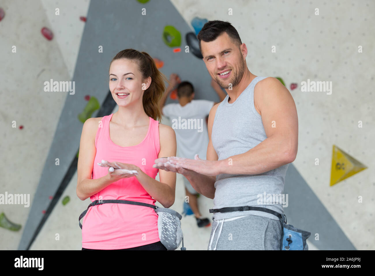 fitness extreme sport bouldering people and healthy lifestyle Stock ...