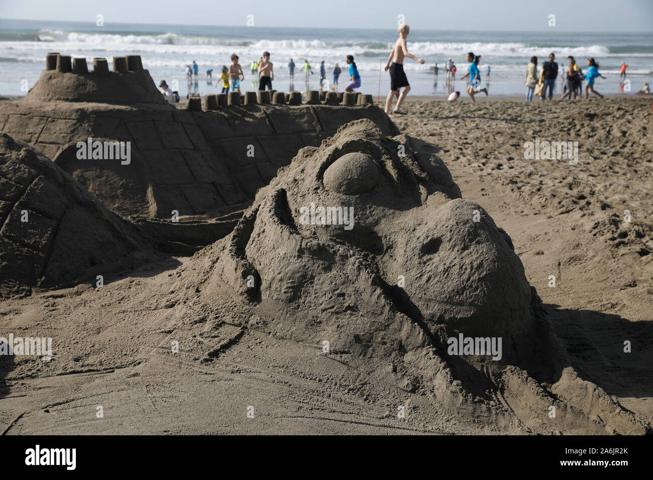 San Francisco, USA. 26th Oct, 2019. Photo taken on Oct. 26, 2019 shows ...