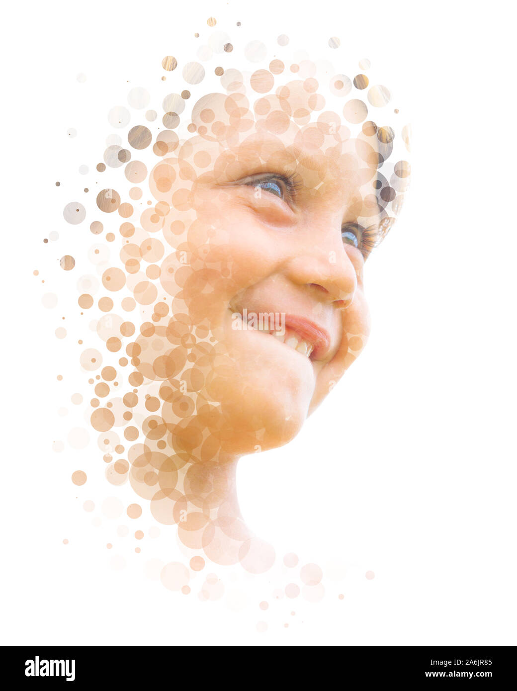 Kids Face Painting White Background Stock Photos & Kids Face Painting ...