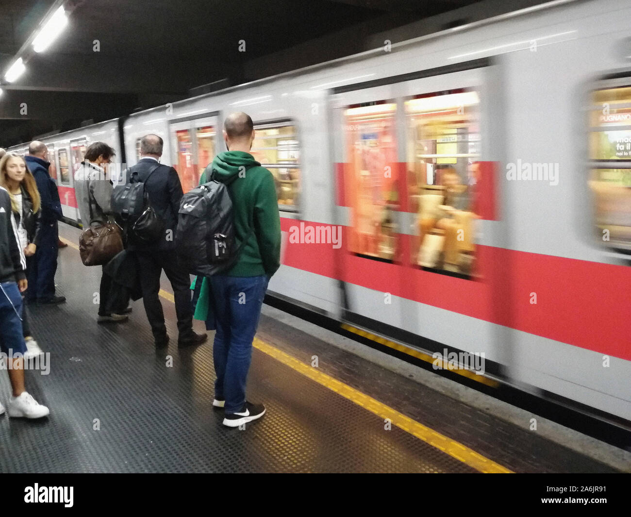 Italy, Milan, subway Stock Photo - Alamy
