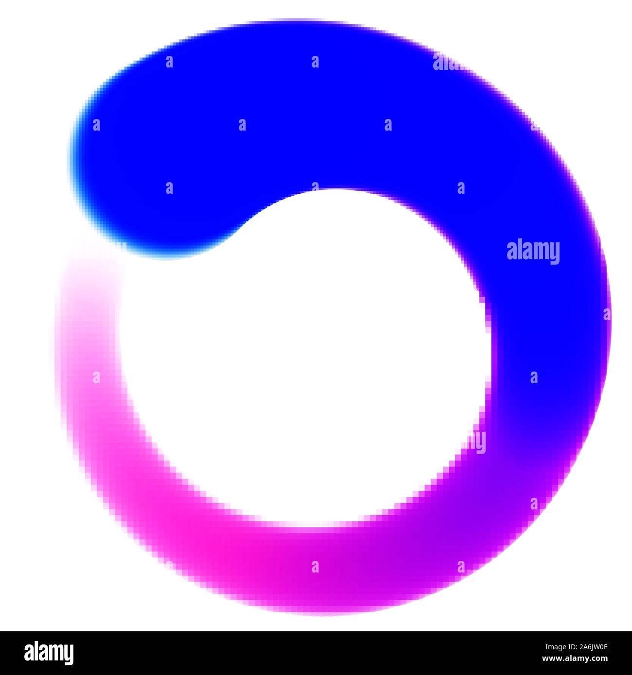 Abstract blurred line with high intensity juicy vibrant colors Stock ...