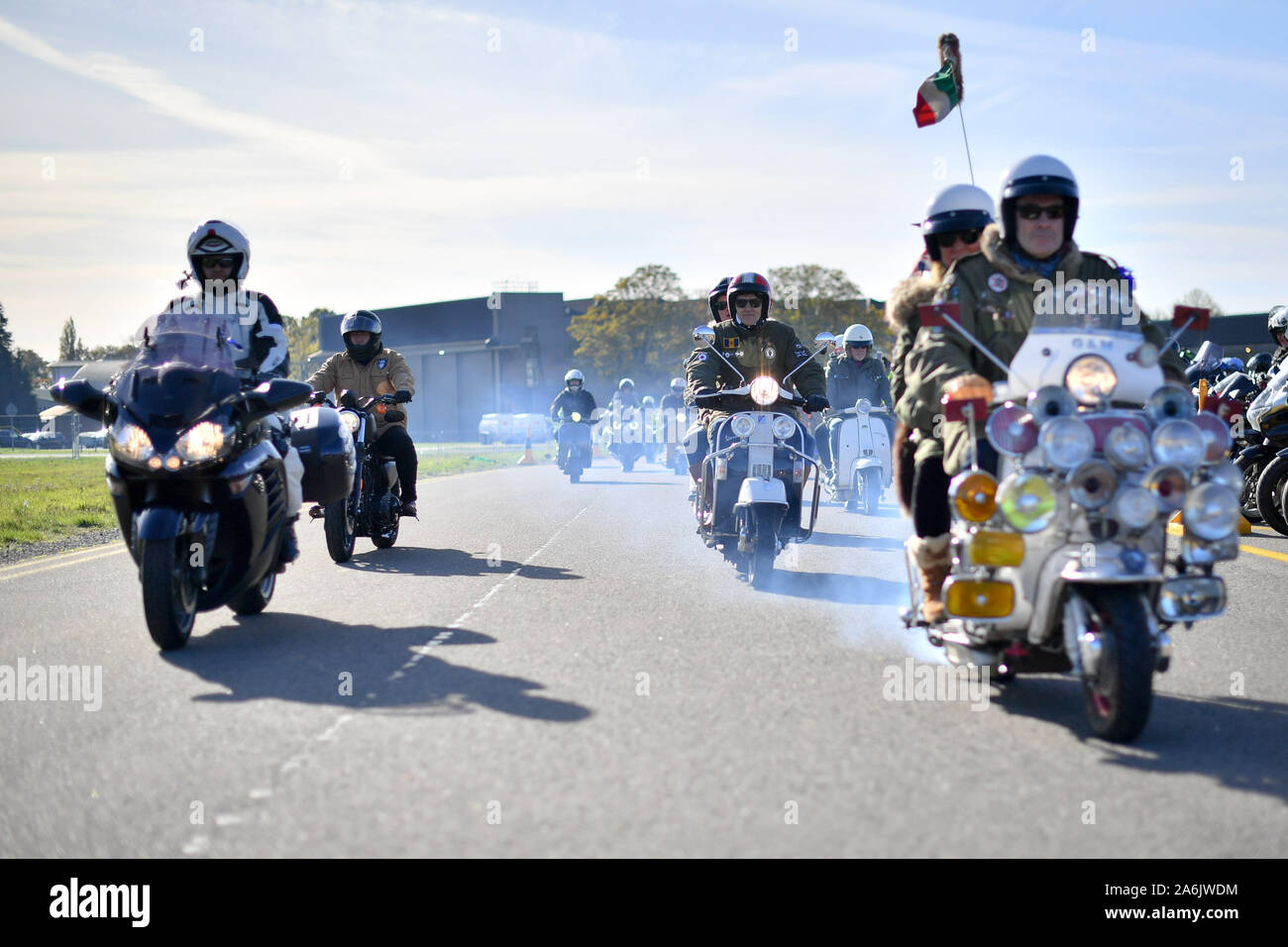 Thousands of motorcyclists take part in a 'ride of respect' in ...