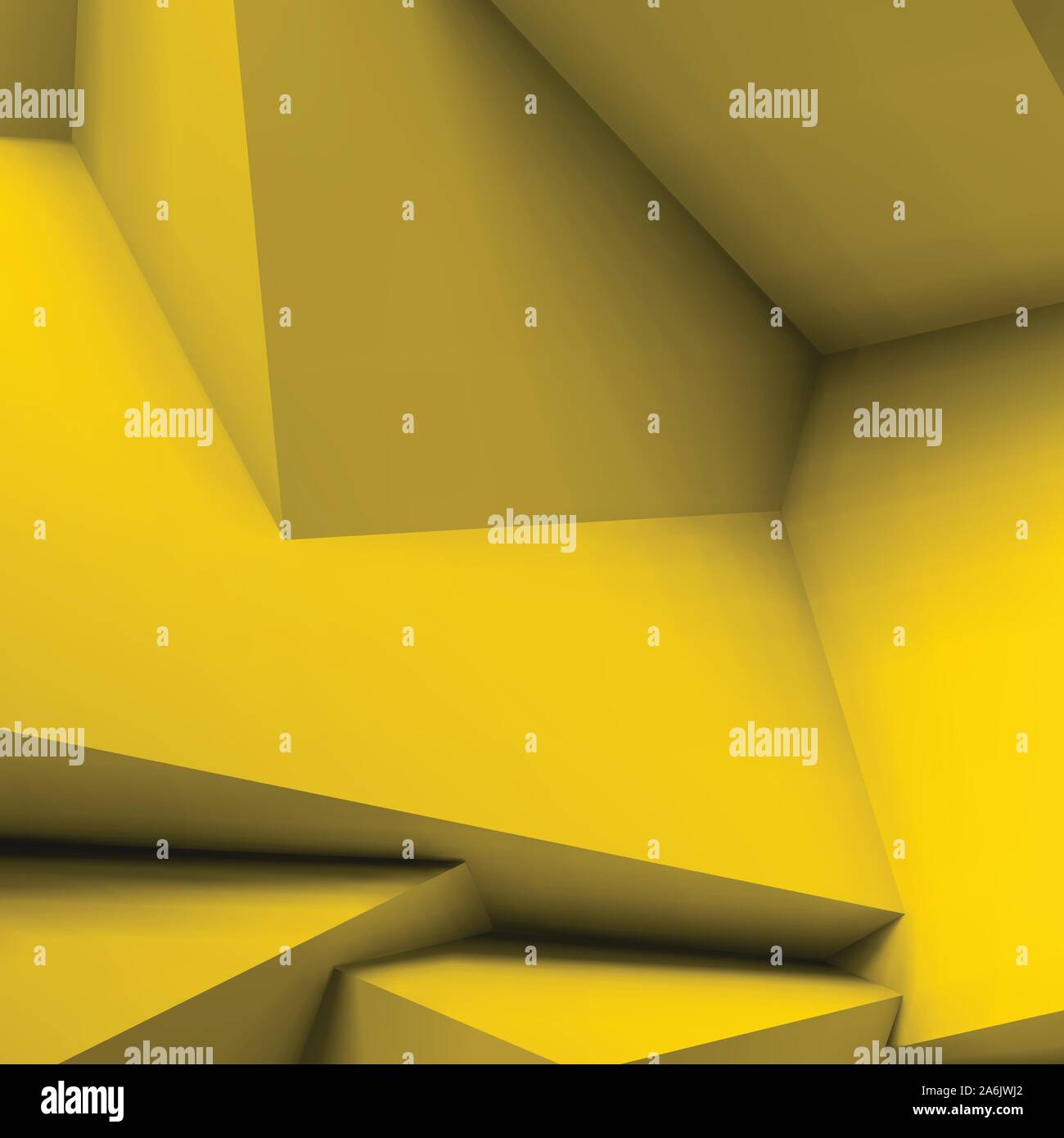 Abstract geometric background with overlapping cubes Stock Vector Image ...