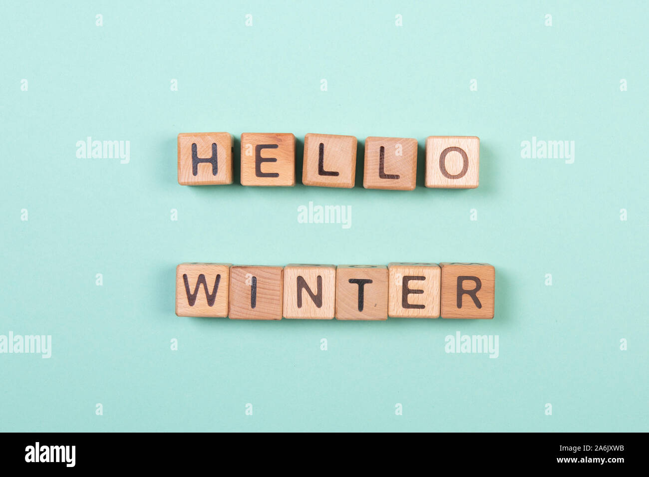 Hello winter hi-res stock photography and images - Alamy