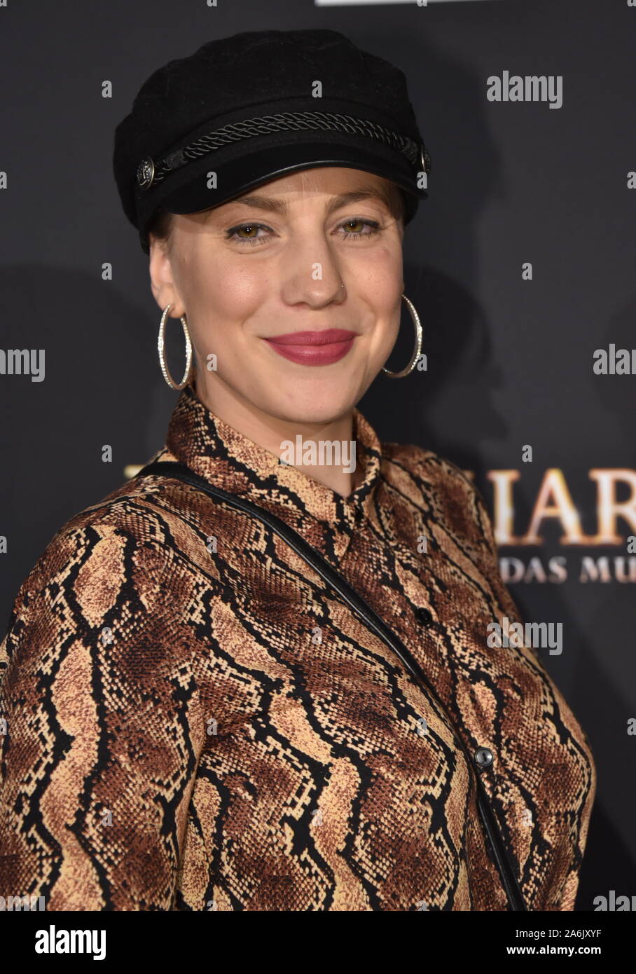 24 October 2019, North Rhine-Westphalia, Cologne: Christina Klein Alias ...