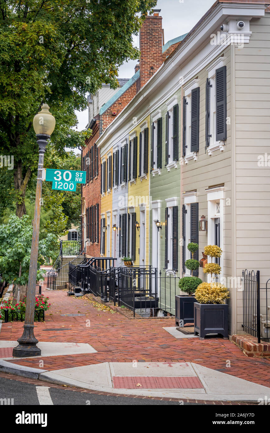 Georgetown colonial architecture hi-res stock photography and images ...