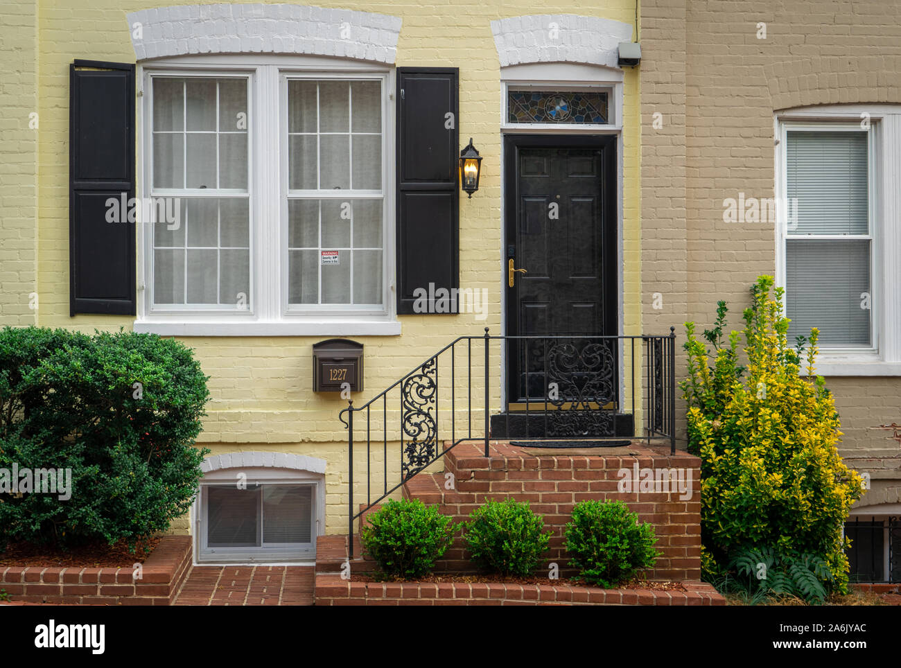 Real Estate: upscale, luxury historic townhouse facade colonial ...