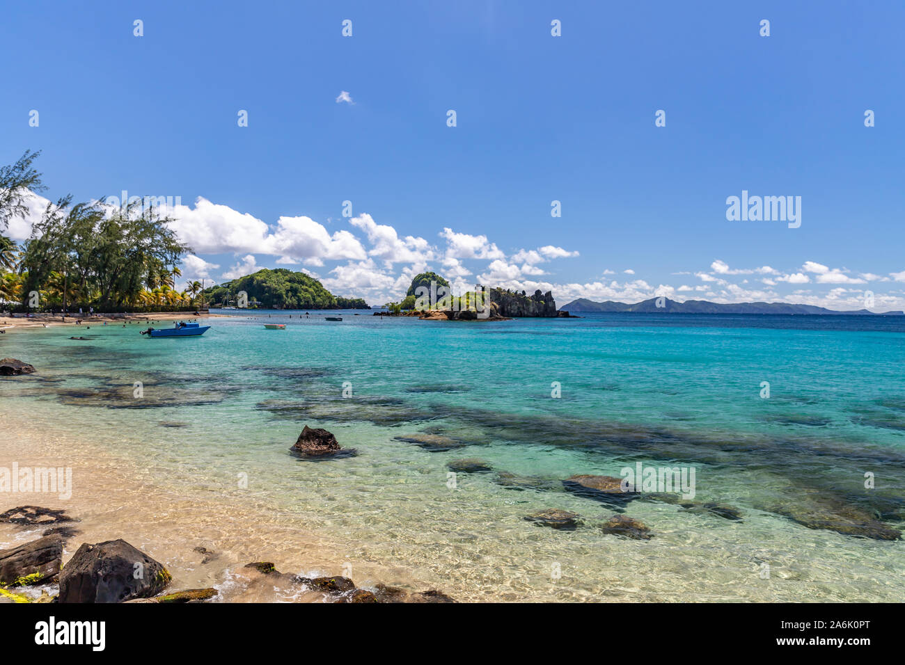 Saint Vincent and the Grenadines, Dove and Dike Islands view in Indian ...