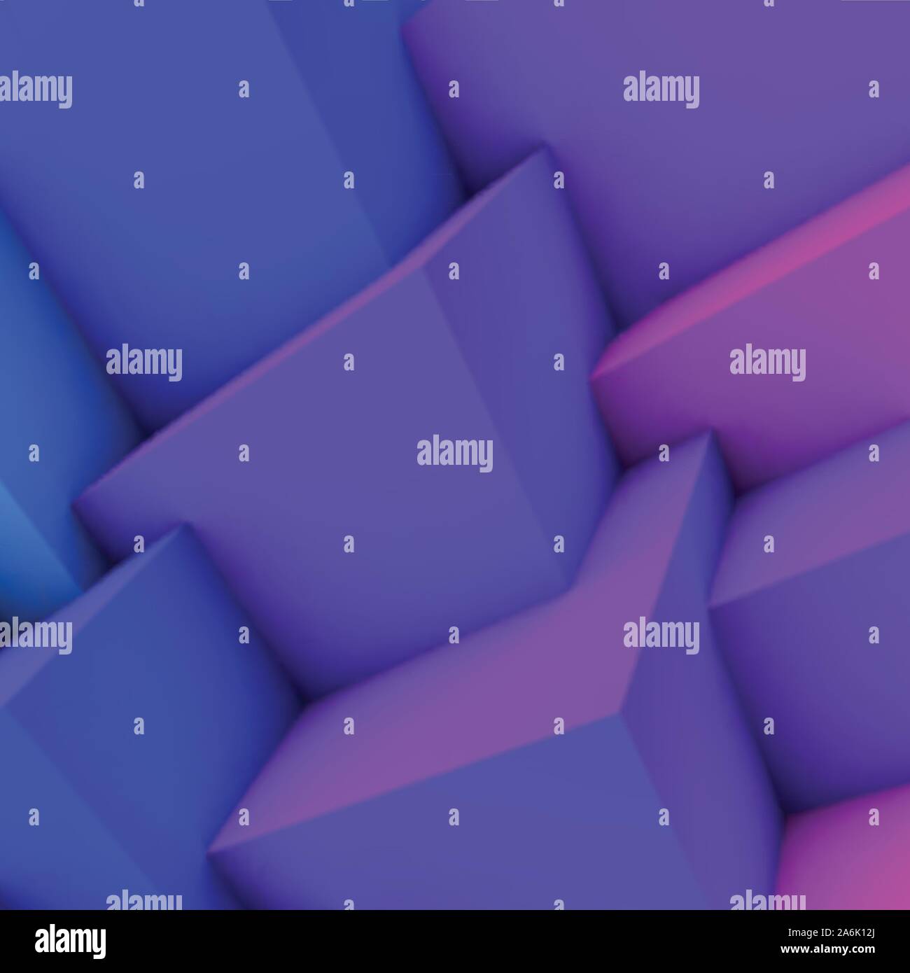 Abstract background with blue gradient overlapping cubes Stock Vector ...