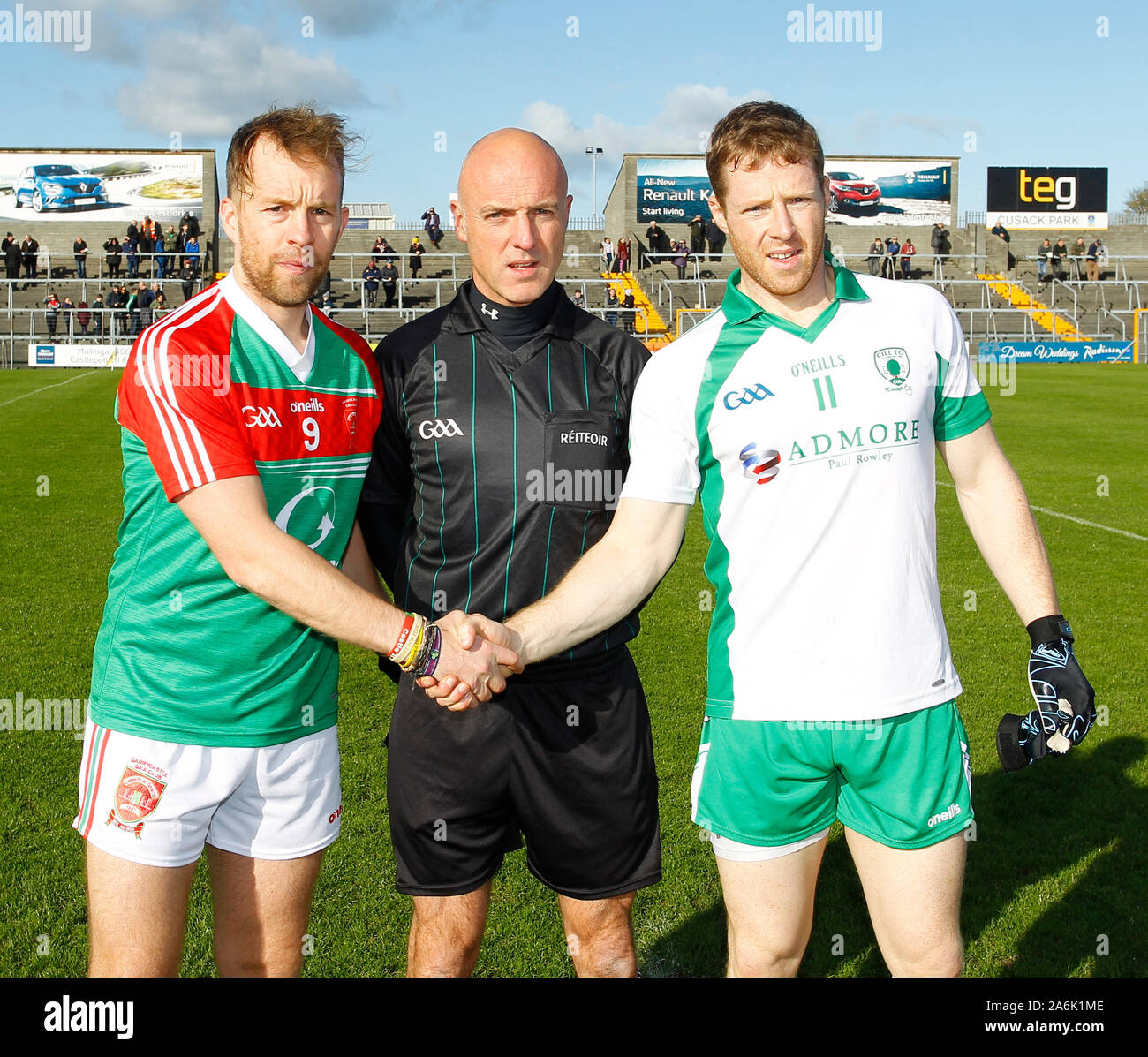 Mullingar, Ireland. 27th Oct, 2019. 27th October 2019, TEG Cusack Park ...