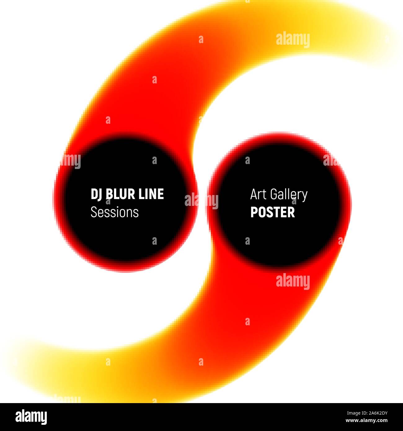 Abstract blurred line with high intensity juicy vibrant colors Stock ...