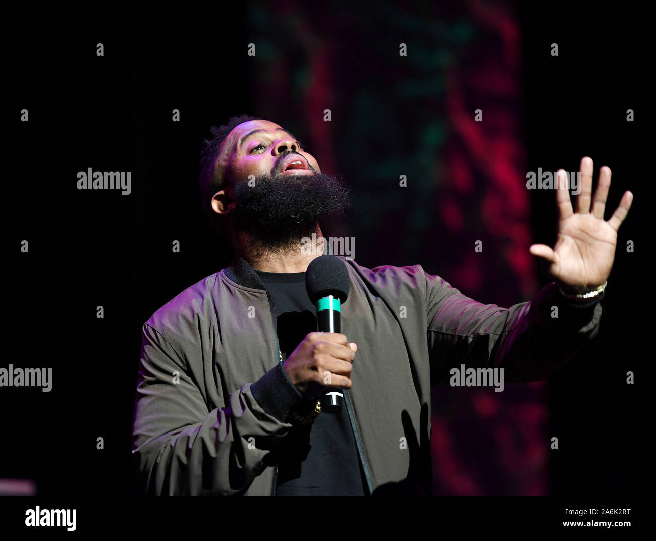 October 26, 2019, Virginia Beach, Virginia, USA: EDDIE B on his ''I'm ...