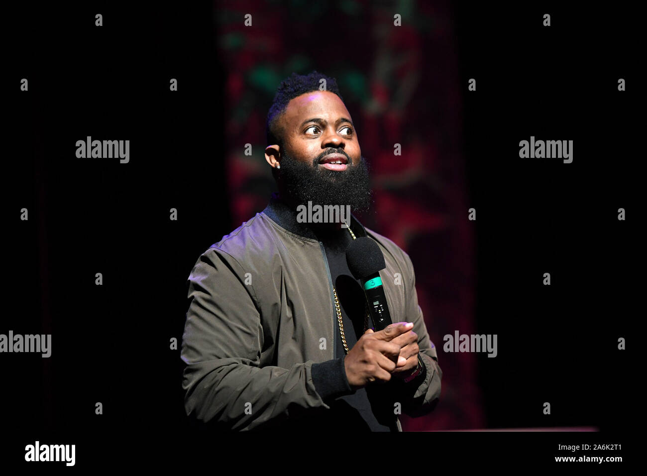 October 26, 2019, Virginia Beach, Virginia, USA: EDDIE B on his ''I'm ...