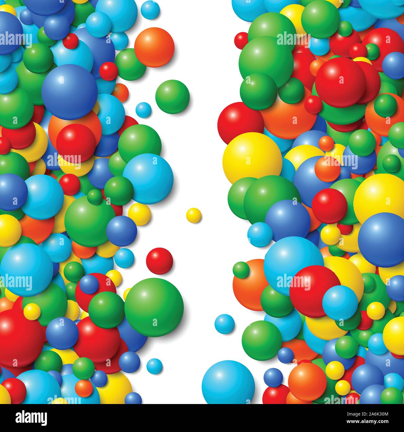 Green glass marble white background Stock Vector Images - Alamy