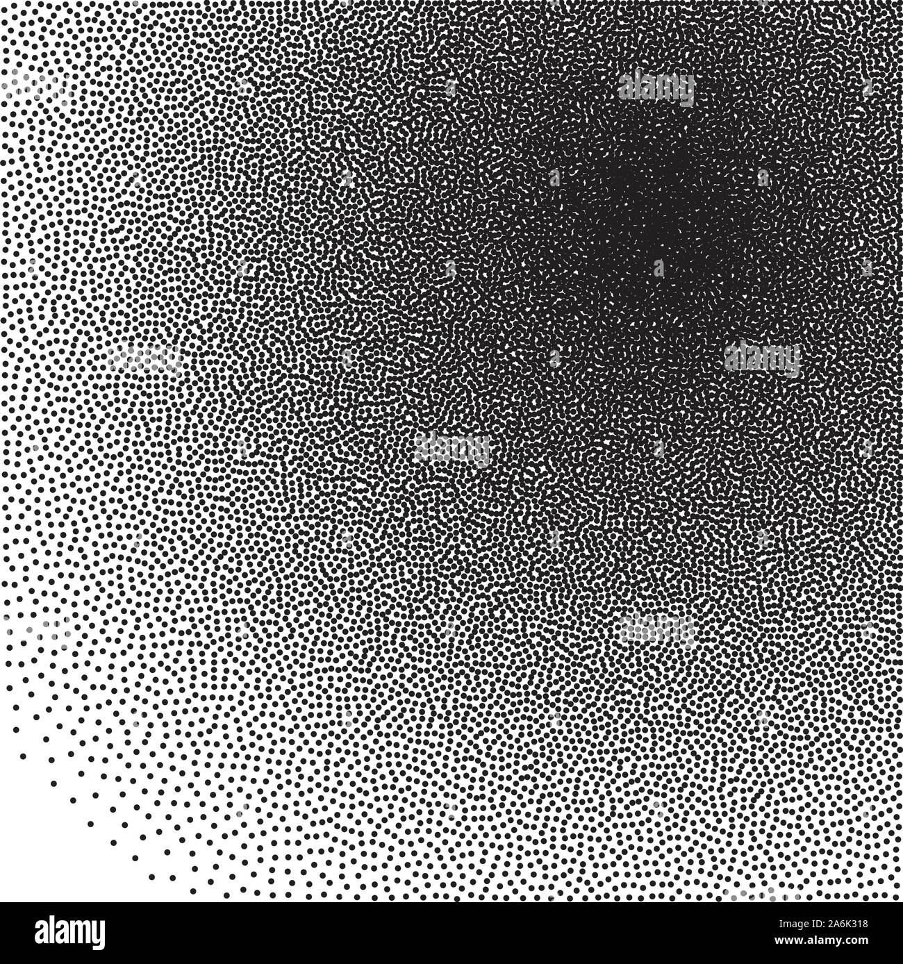 Stochastic raster halftone gradient print Stock Vector Image & Art - Alamy