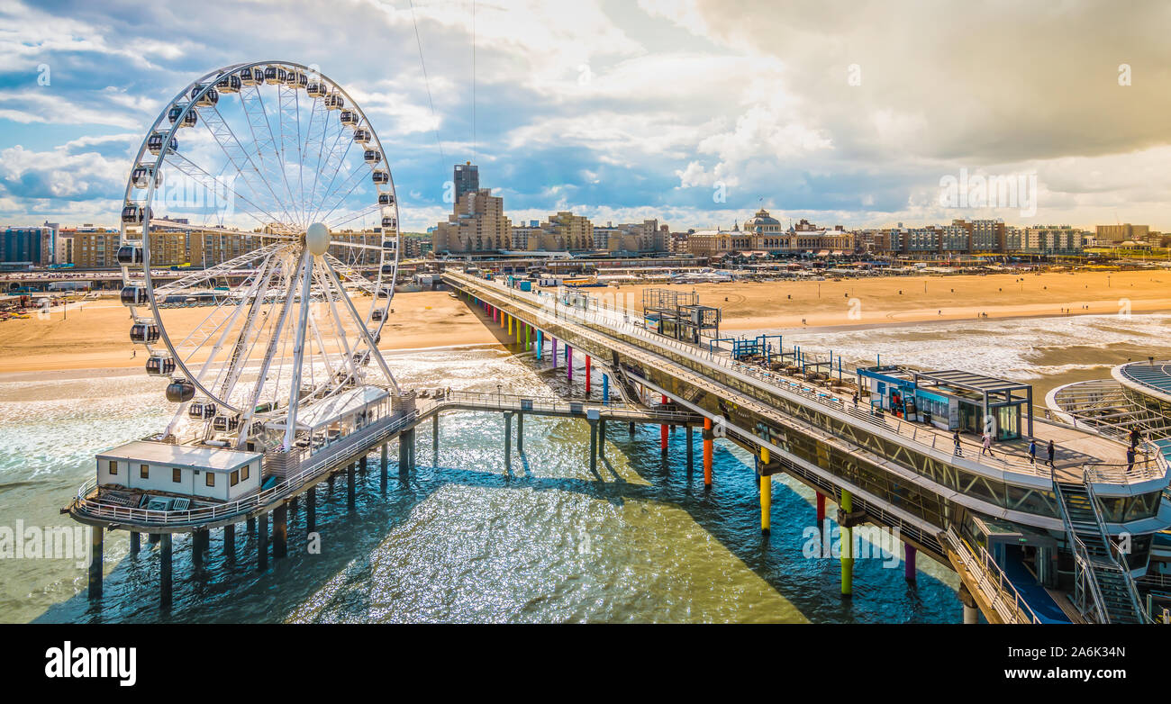 Skyline of scheveningen hi-res stock photography and images - Alamy