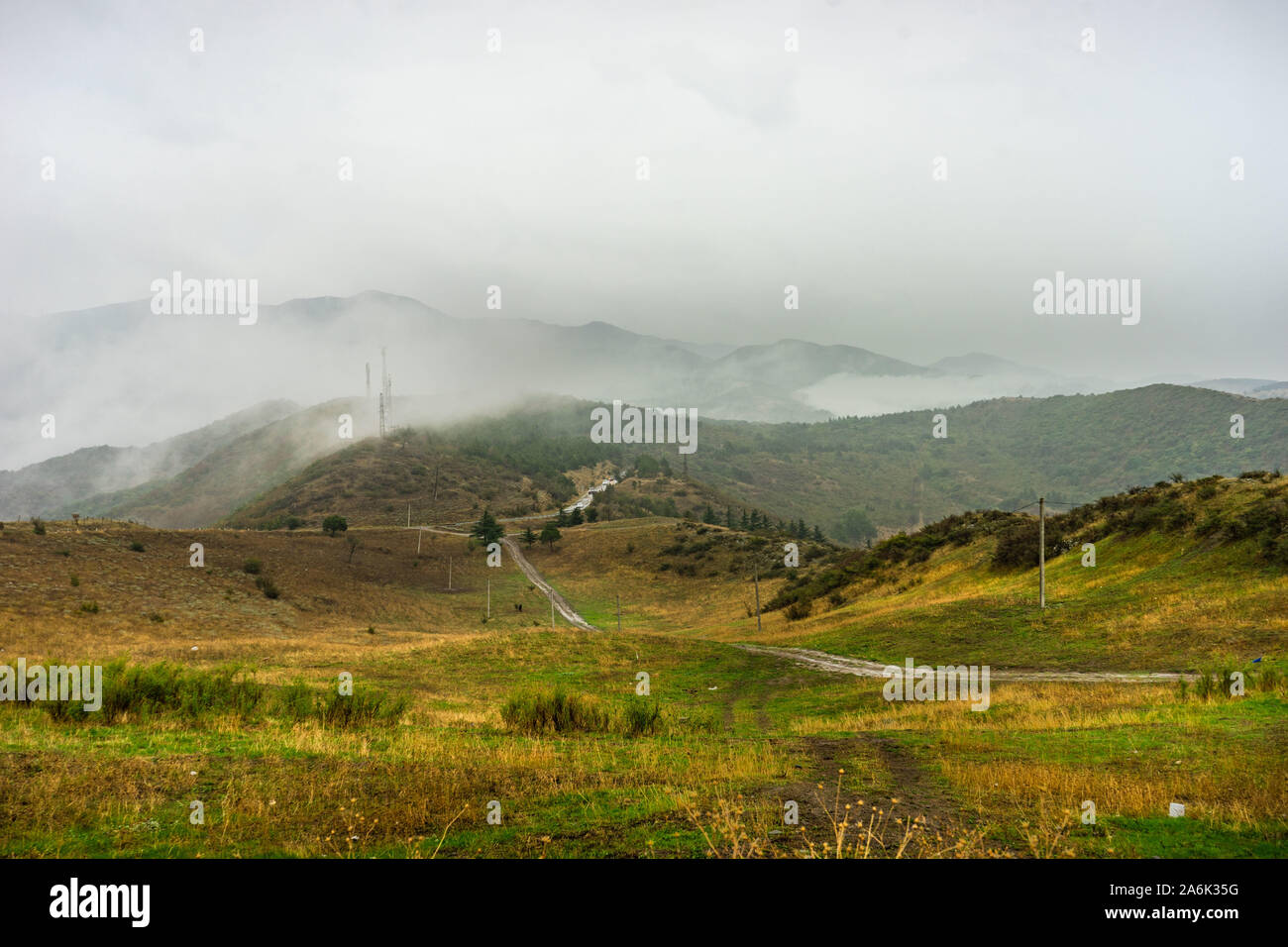 Mtskheta georgia road jvari hi-res stock photography and images - Alamy