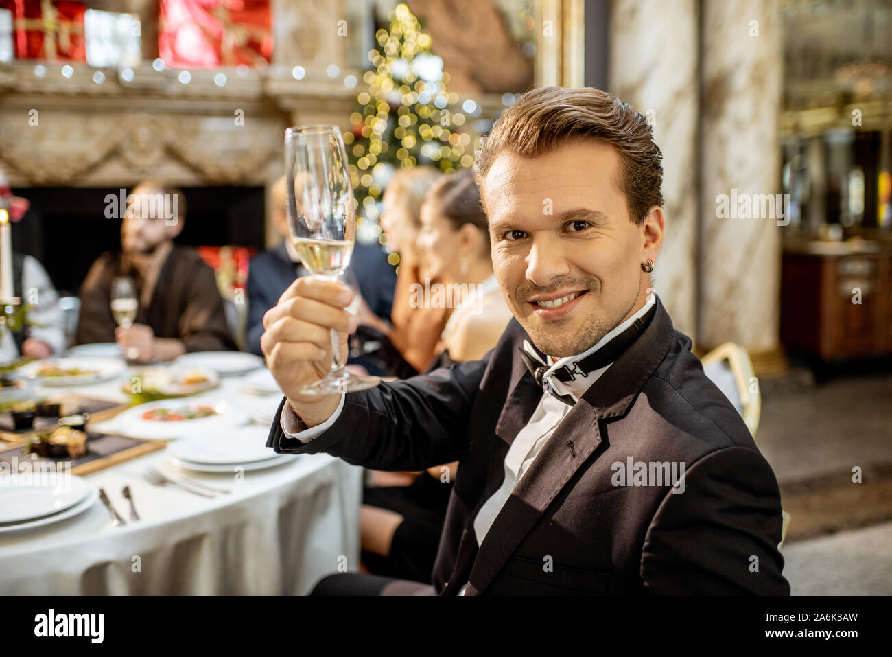 Dinner of the rich man hi-res stock photography and images - Alamy