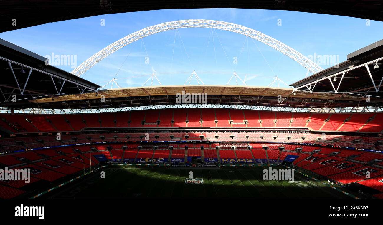 A general view of Wembley Stadium, London Stock Photo - Alamy