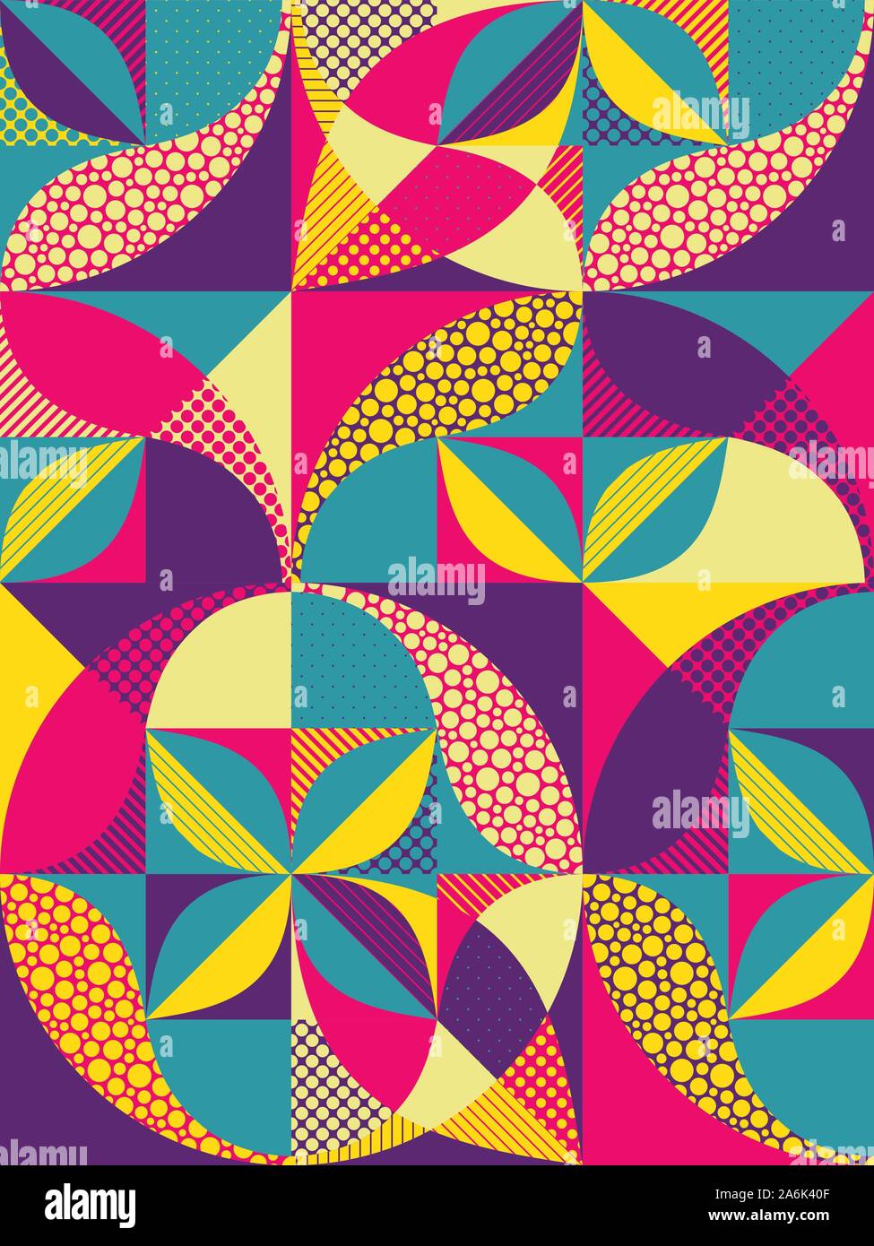 Abstract colorful geometric design. Vector illustration. Can be used ...