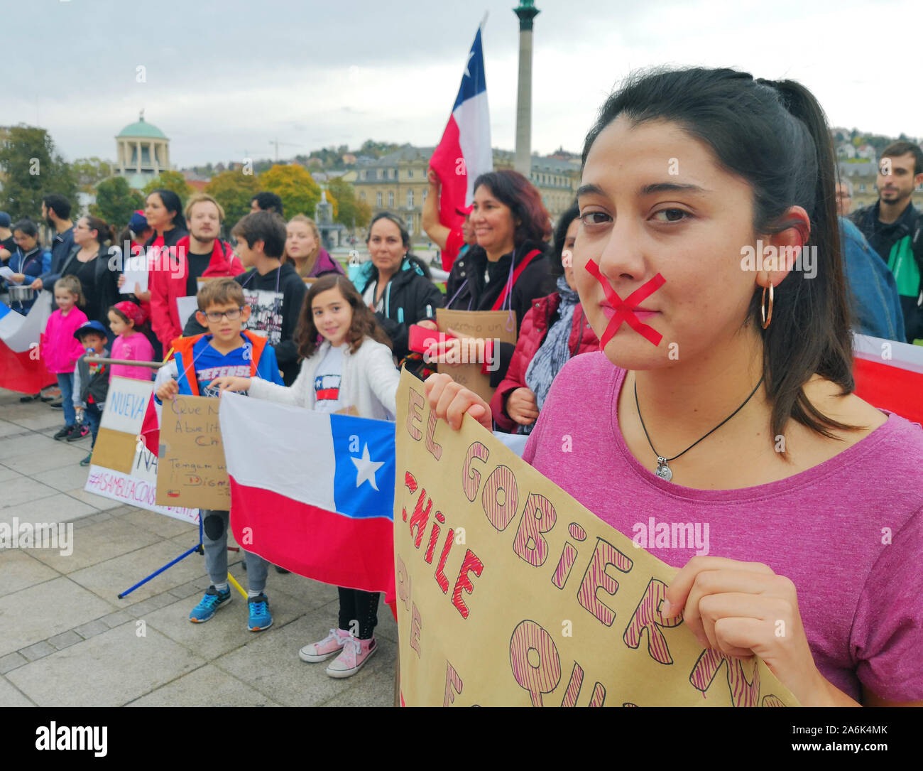 2019 protests chile hi-res stock photography and images - Alamy