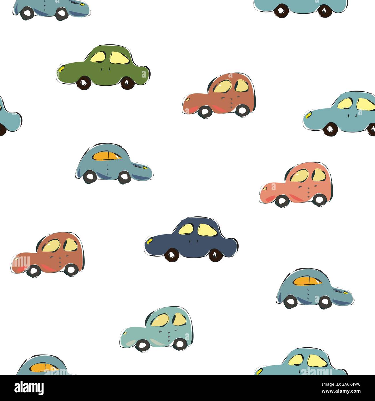 Tree and cars Cut Out Stock Images & Pictures - Alamy