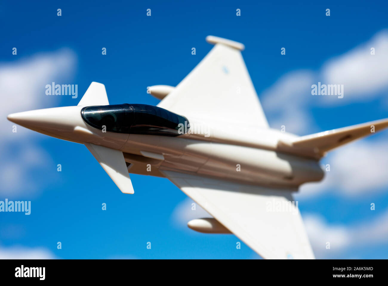 Airfix QuickBuild Typhoon fighter jet model Stock Photo - Alamy