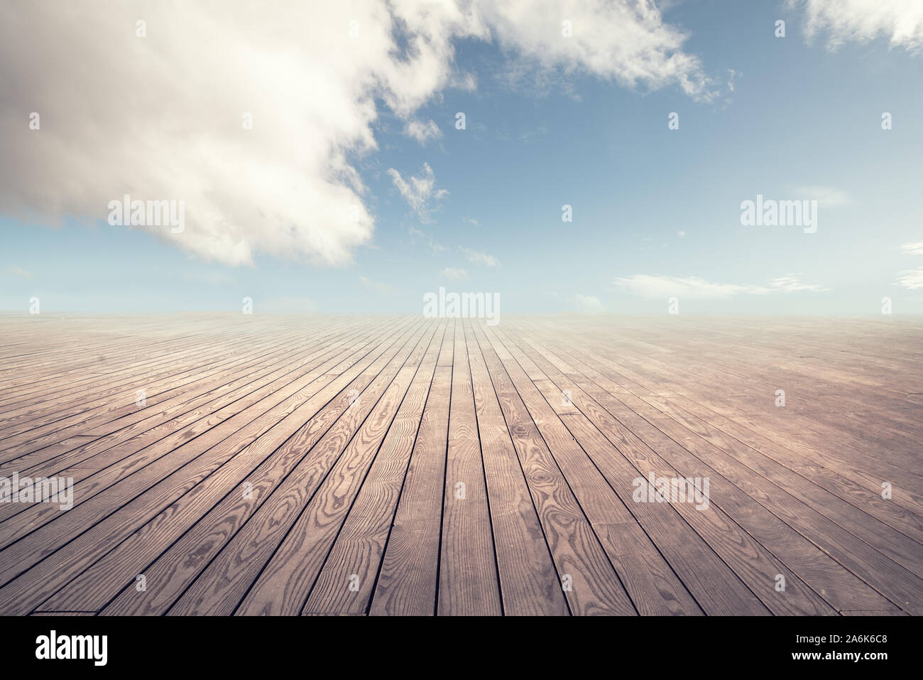 Empty wooden floor hi-res stock photography and images - Alamy