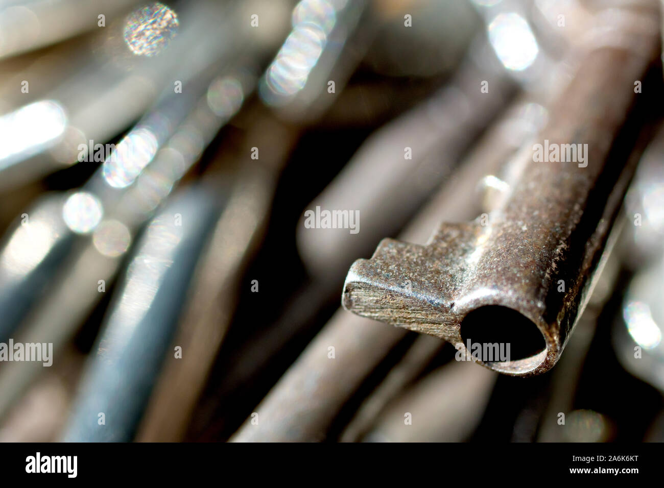 Bit and barrel keys hi-res stock photography and images - Alamy