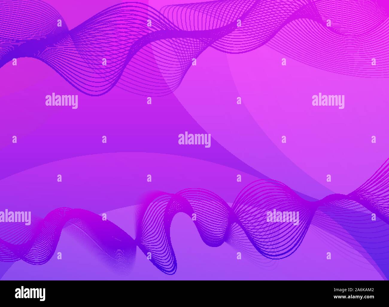 Background template design with purple waves illustration Stock Vector ...