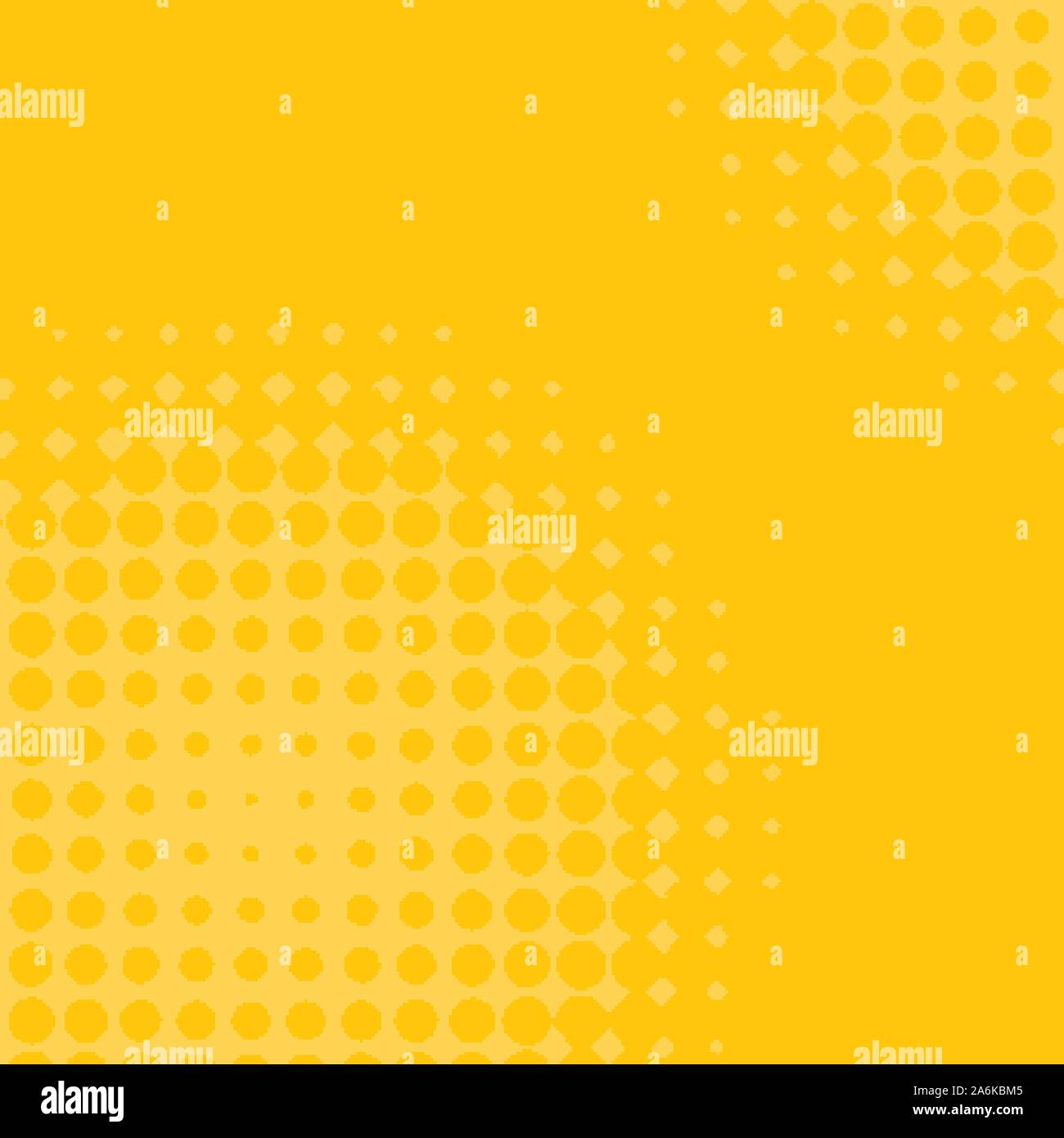 Background template design with yellow dots illustration Stock Vector ...