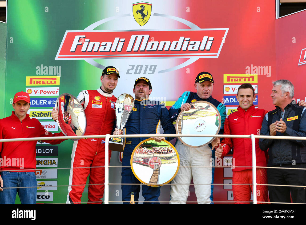 Podium ferrari challenge trofeo pirelli hi-res stock photography and ...