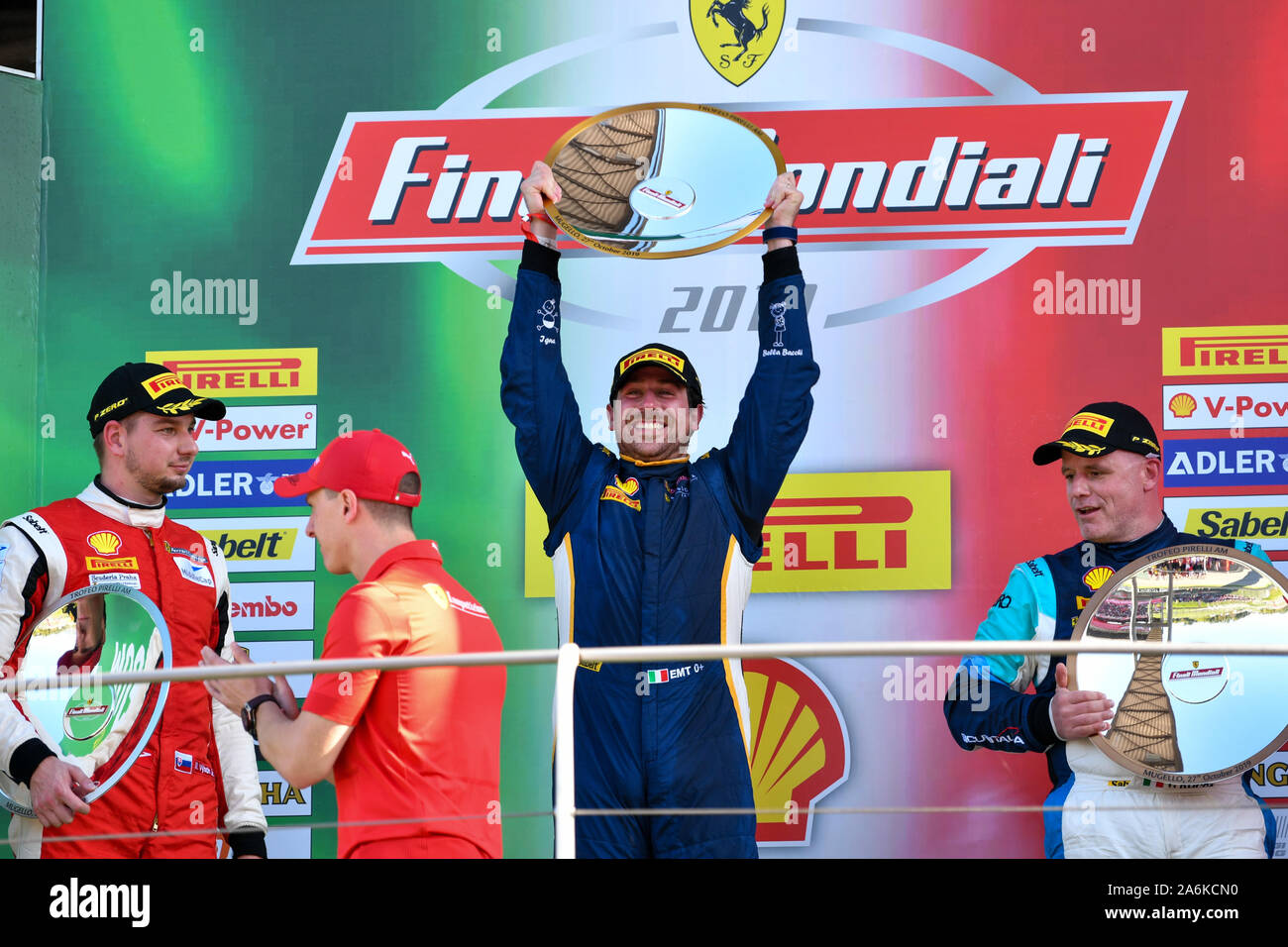 Podium ferrari challenge trofeo pirelli hi-res stock photography and ...